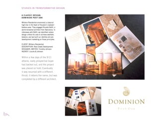 Studies In Transformative Design | PDF | Business | Business and Finance