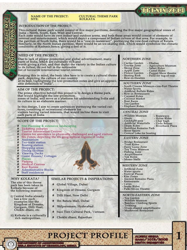 Cultural Theme Park - Studies - Case, Literature, Site | PDF