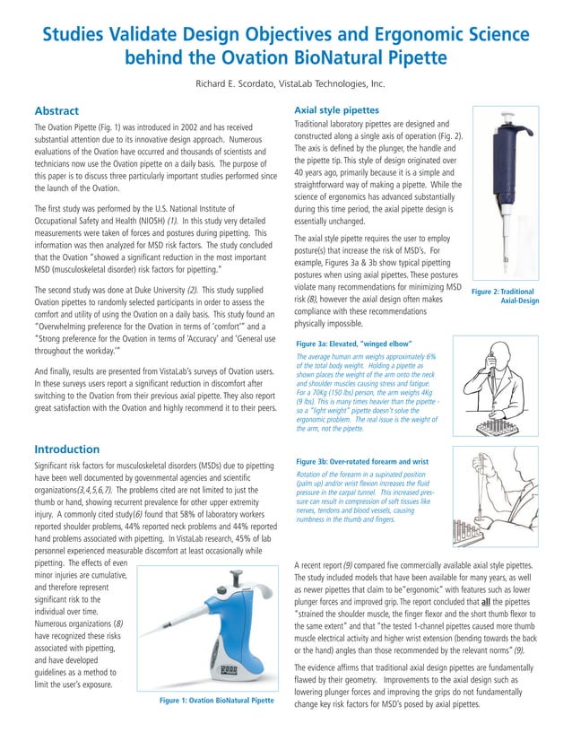 Studies validate ergonomic pipette design | PDF