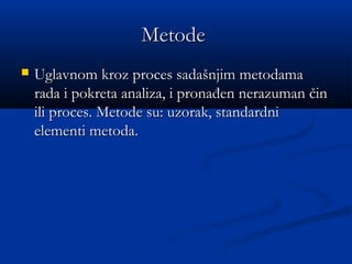 Studij rada | PPT