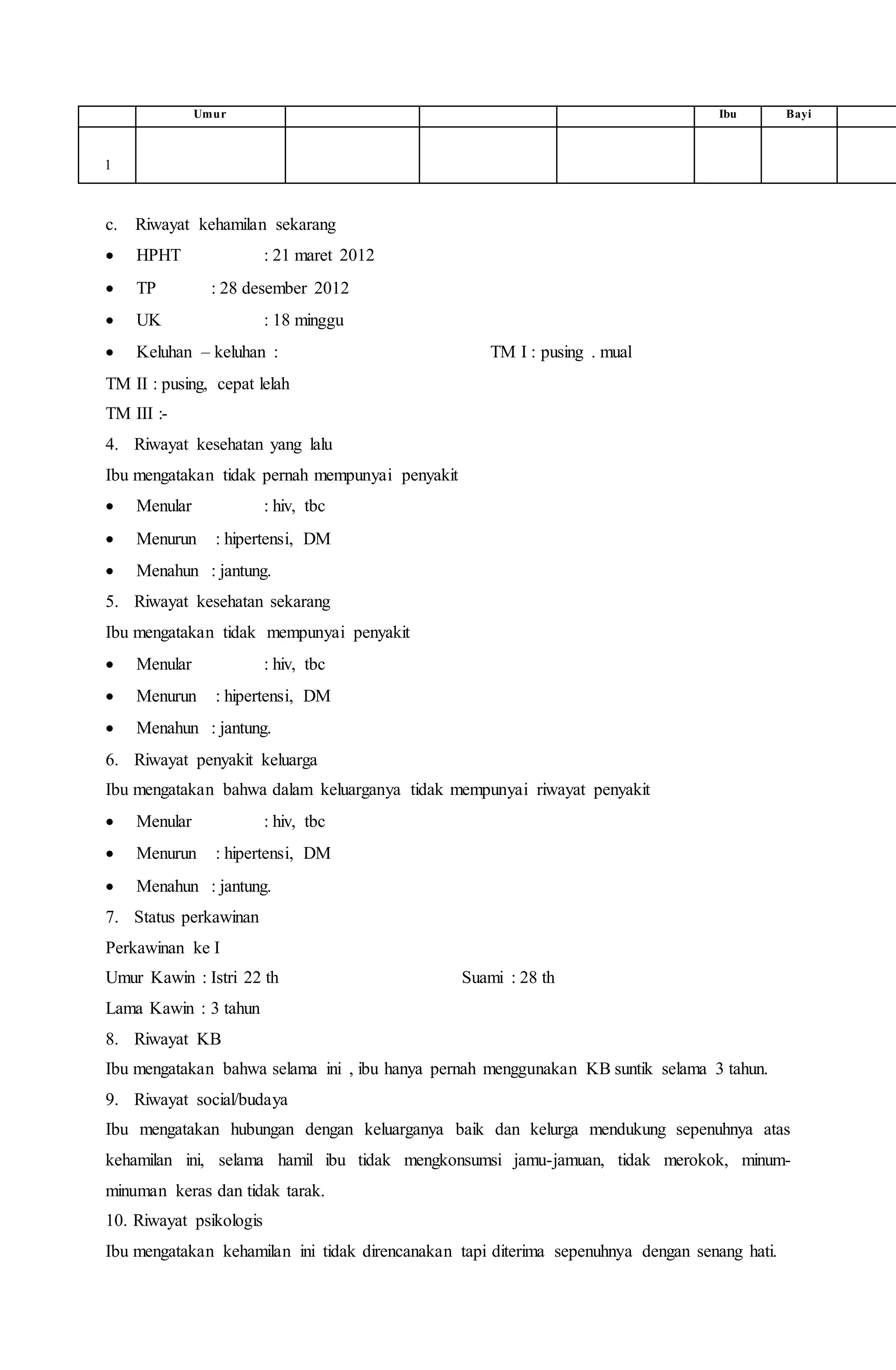 Studi kasus anemia ringan | DOCX