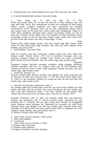 Studi kasus anemia ringan | DOCX