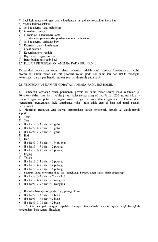 Studi kasus anemia ringan | DOCX