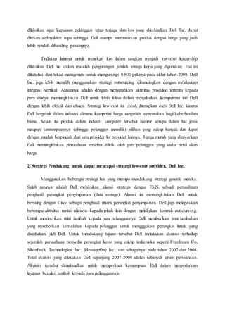 Studi kasus Dell International | DOCX