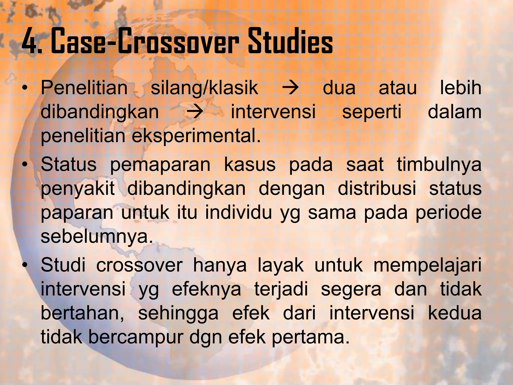 Epidemiologi Lanjut : Penelitian Case Control | PPTX