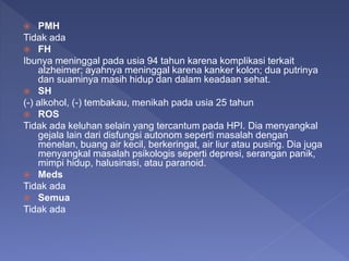 Studi kasus parkinson disease | PPTX