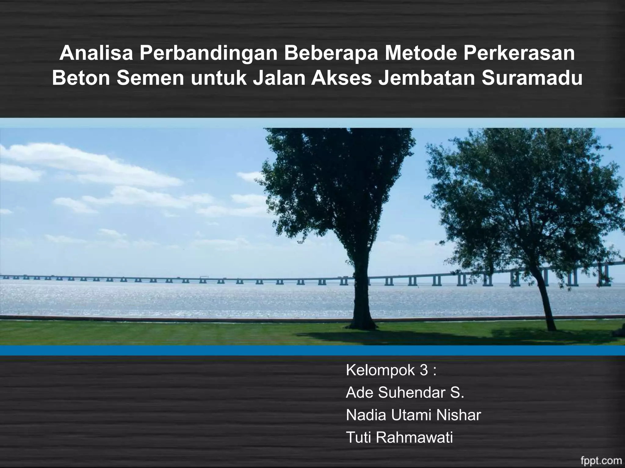 Analisa Perbandingan Beberapa Metode Perkerasan Beton Semen untuk Jalan ...