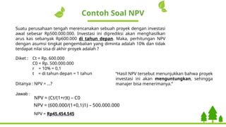 Studi Kelayakan Investasi Agribisnis Pertemuan 13-14.pptx