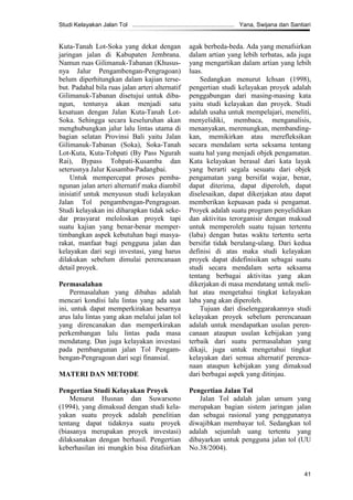 Studi kelayakan jalan_tol_pengambengan-pengragoan | PDF