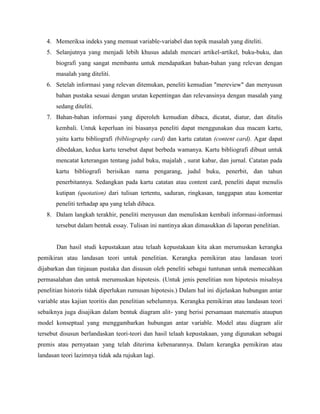 Studi kepustakaan | DOCX