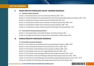 Studi Kinerja Industri Pariwisata 2013 | PDF