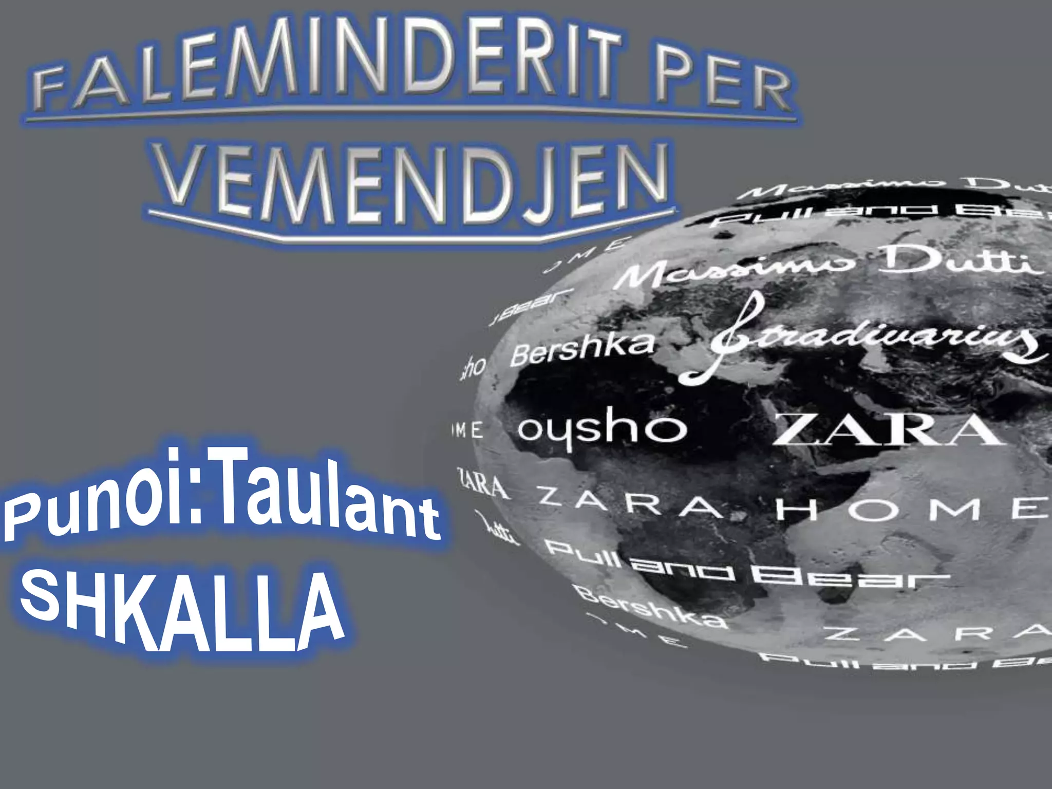 INDITEX, "ZARA" | PPT