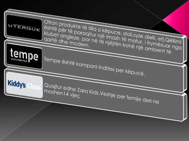 INDITEX, "ZARA" | PPT