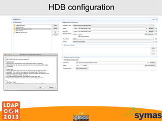 OpenLDAP configuration brought to Apache Directory Studio | PDF