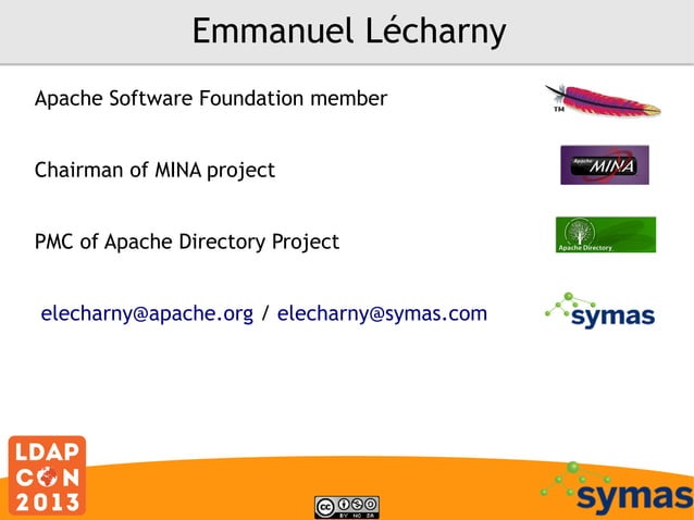 OpenLDAP configuration brought to Apache Directory Studio | PPT