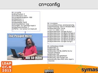 OpenLDAP configuration brought to Apache Directory Studio | PDF