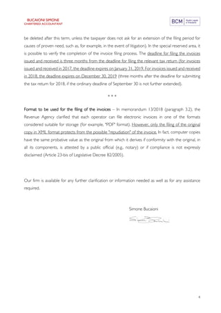 VAT – Italy – e-invoicing and electronic invoicing | PDF