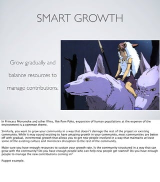 Lessons about Community from Studio Ghibli - with notes | PDF