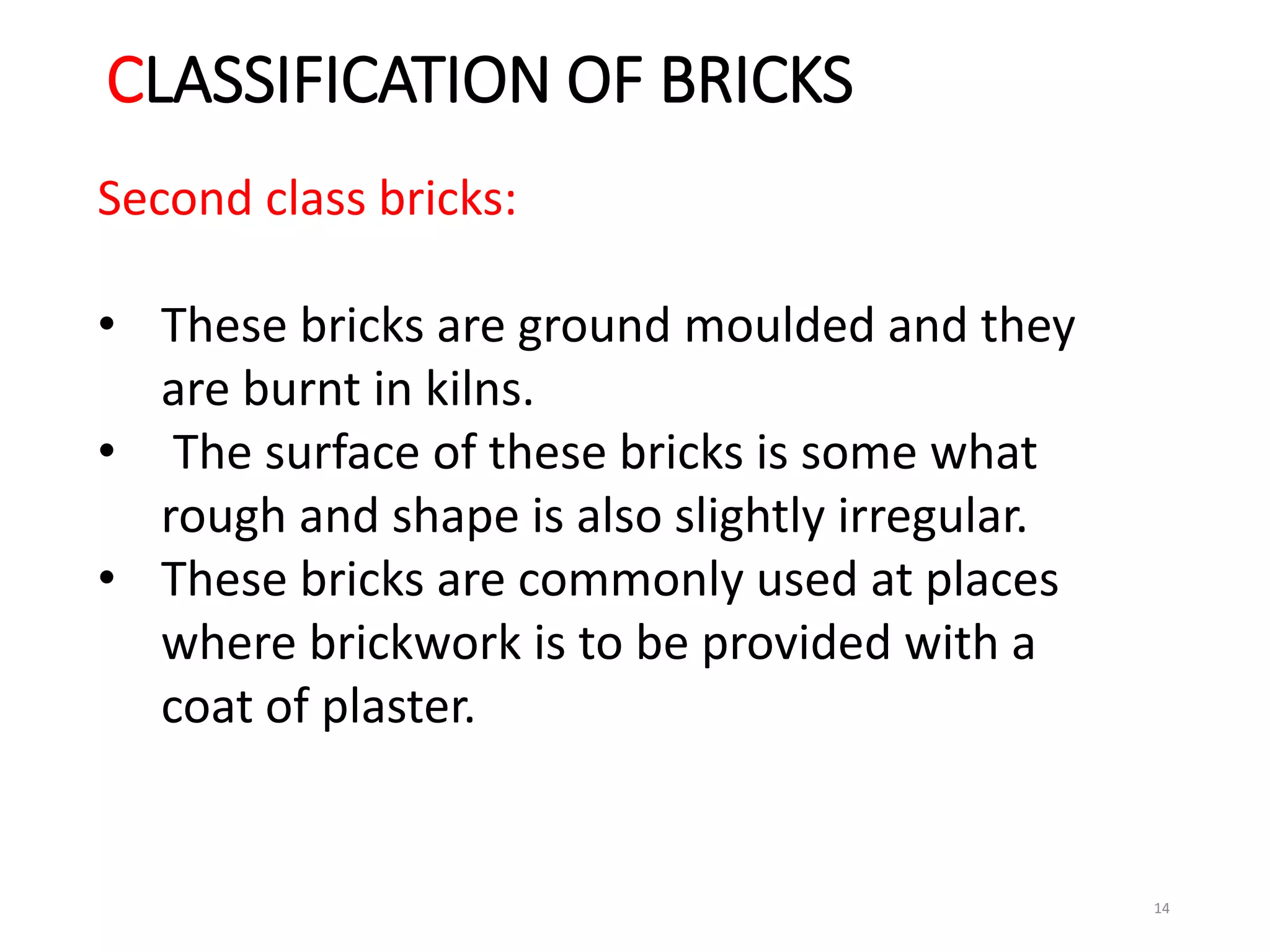 brick as a building material | PPTX
