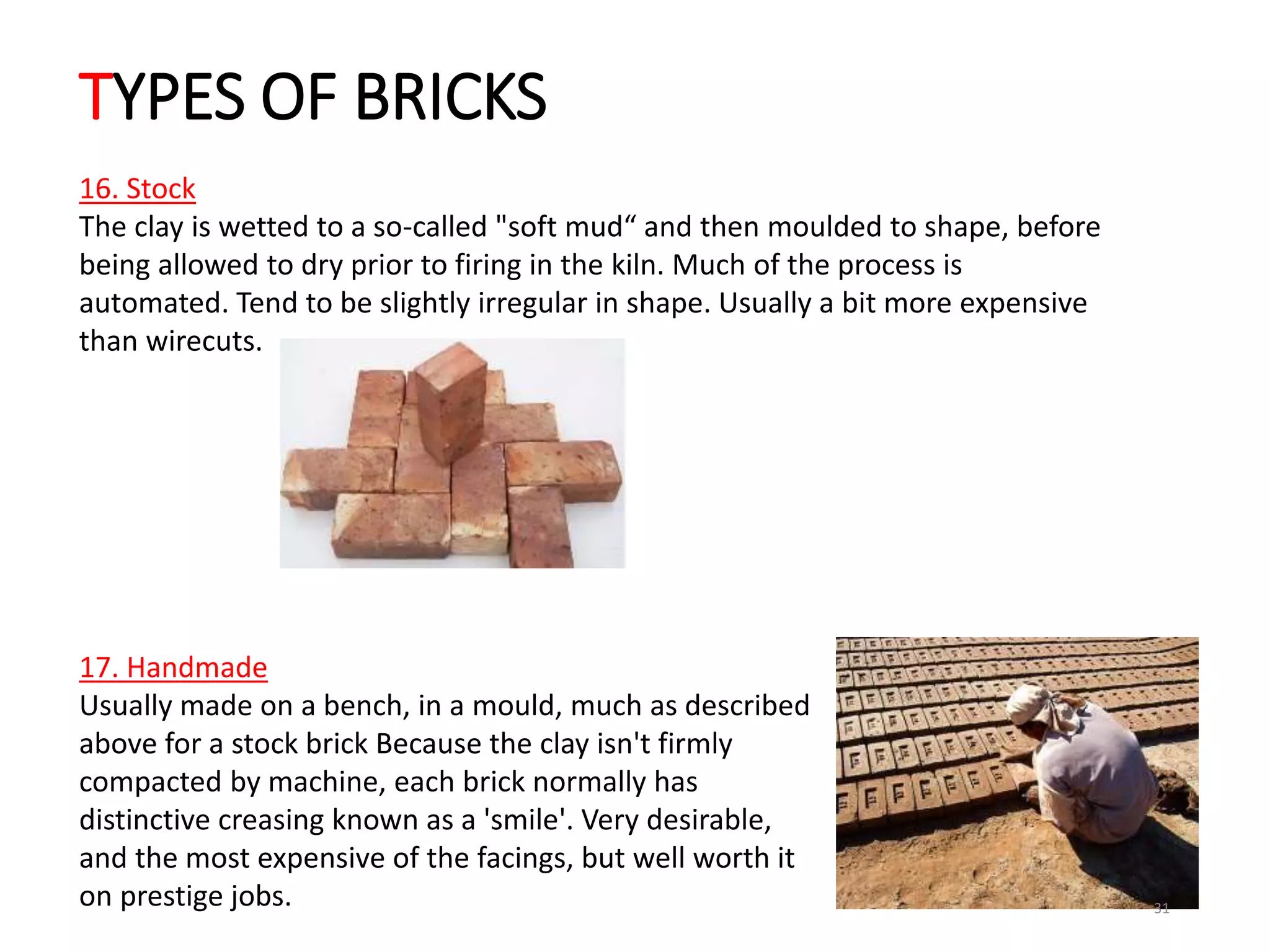 brick as a building material | PPTX