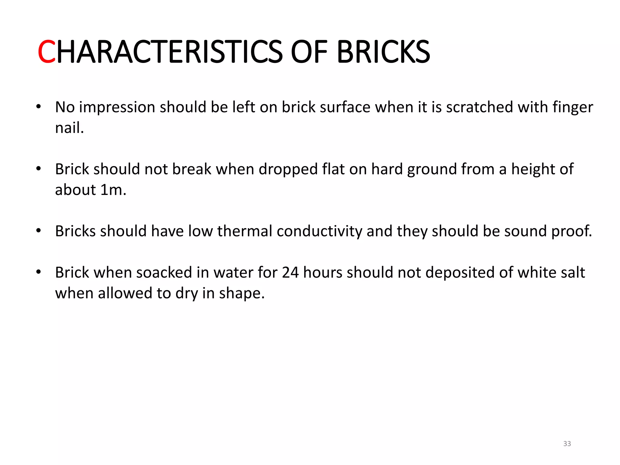 brick as a building material | PPTX
