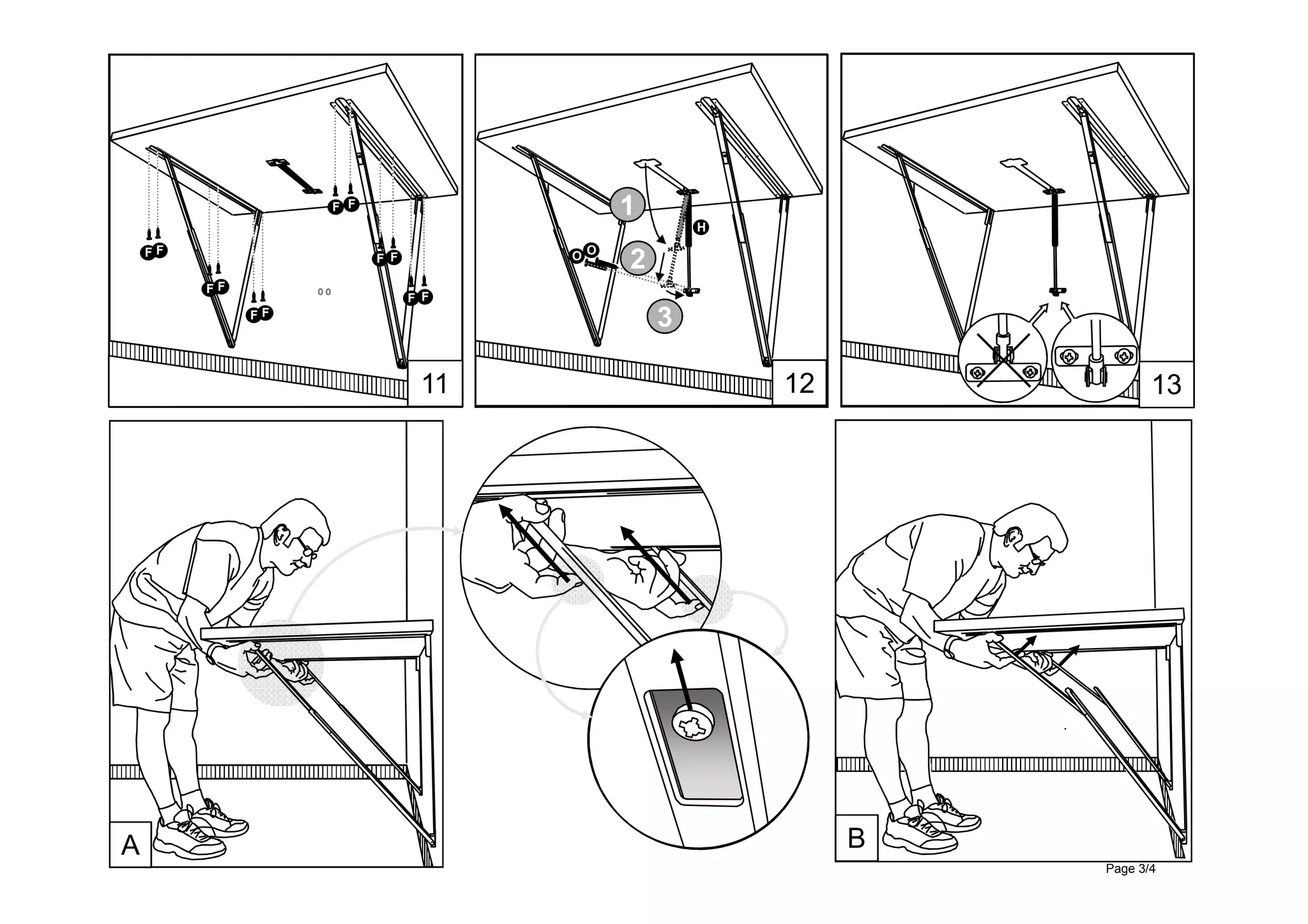 Folding Table Standard - Assembly Instructions Rev. 05 | PPT