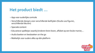 Studio 100 tablet | PPT