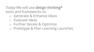 Retail Innovation Workshop powered by Design Thinking | PDF