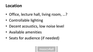 Studio and recording equipment | PPTX