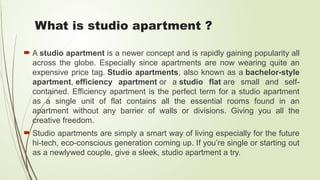 Studio Apartment- Concept and Planning Requirements.pptx