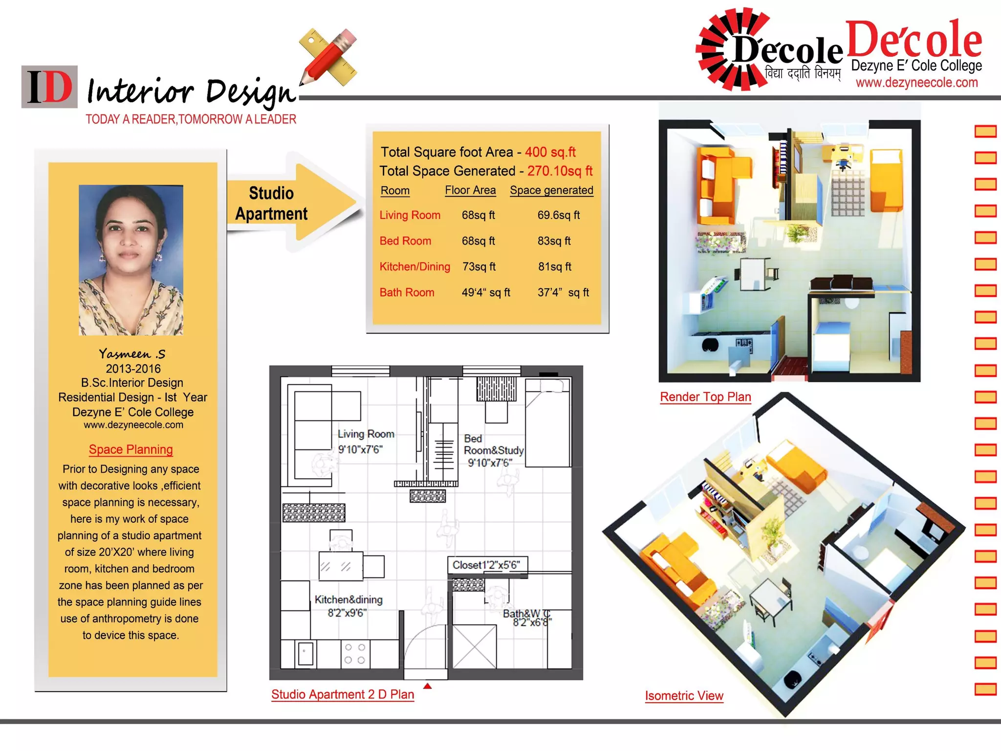 interior design student work | PDF