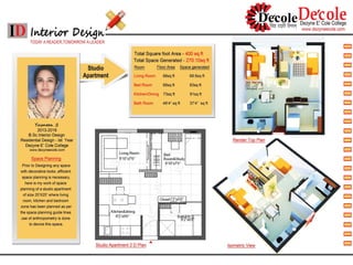 interior design student work | PPT
