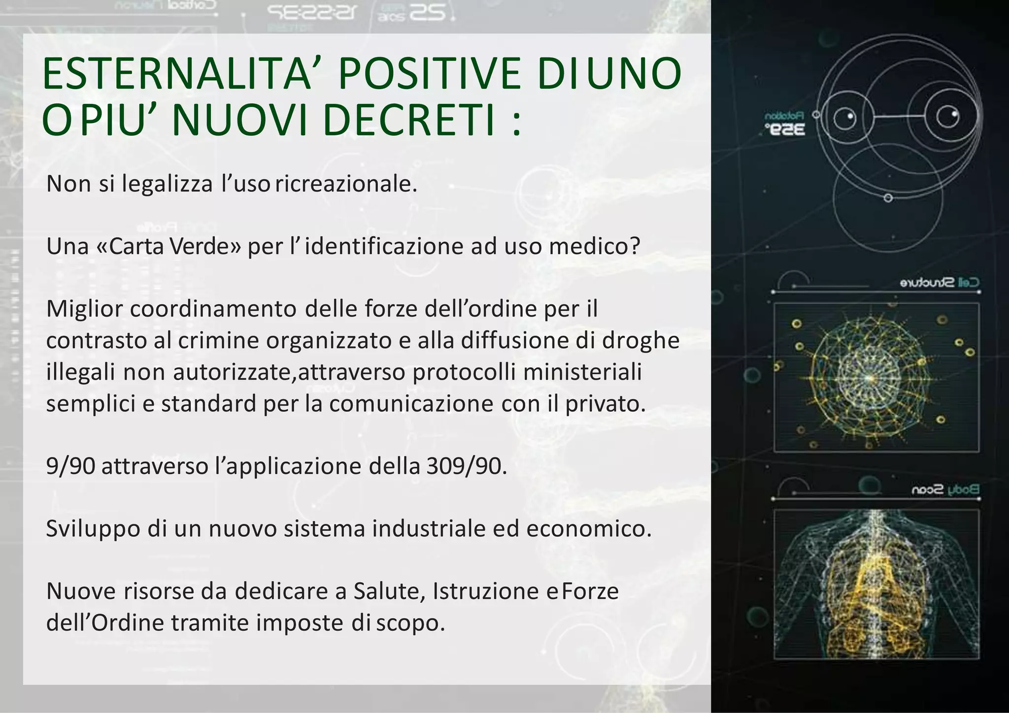 Studio Cannabis Terapeutica italia | PPTX