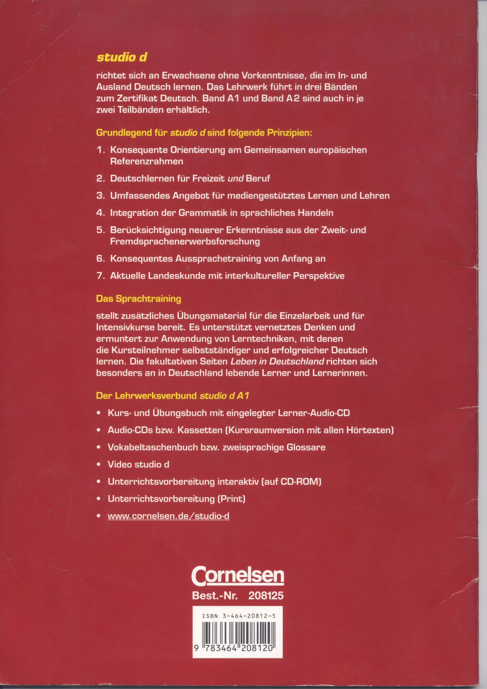 Studio d a1 sprachtraining 12.05.2020