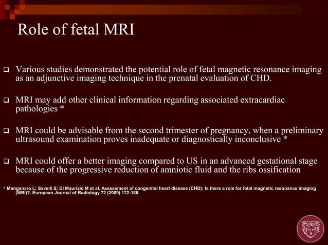 Studio del cuore con rm fetale Manganaro | PDF | Pregnancy ...