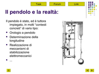 Studio del moto di un pendolo semplice | PPT