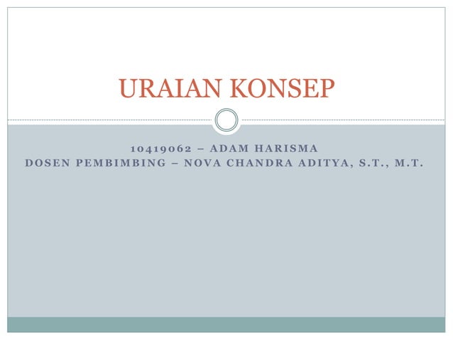 Studio Perancangan Arsitektur 3 - Konsep.pptx