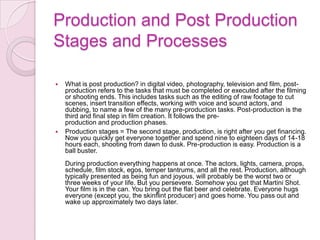 Studio presentation | PPT