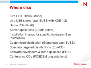 Introduction to SUSEStudio | PPT