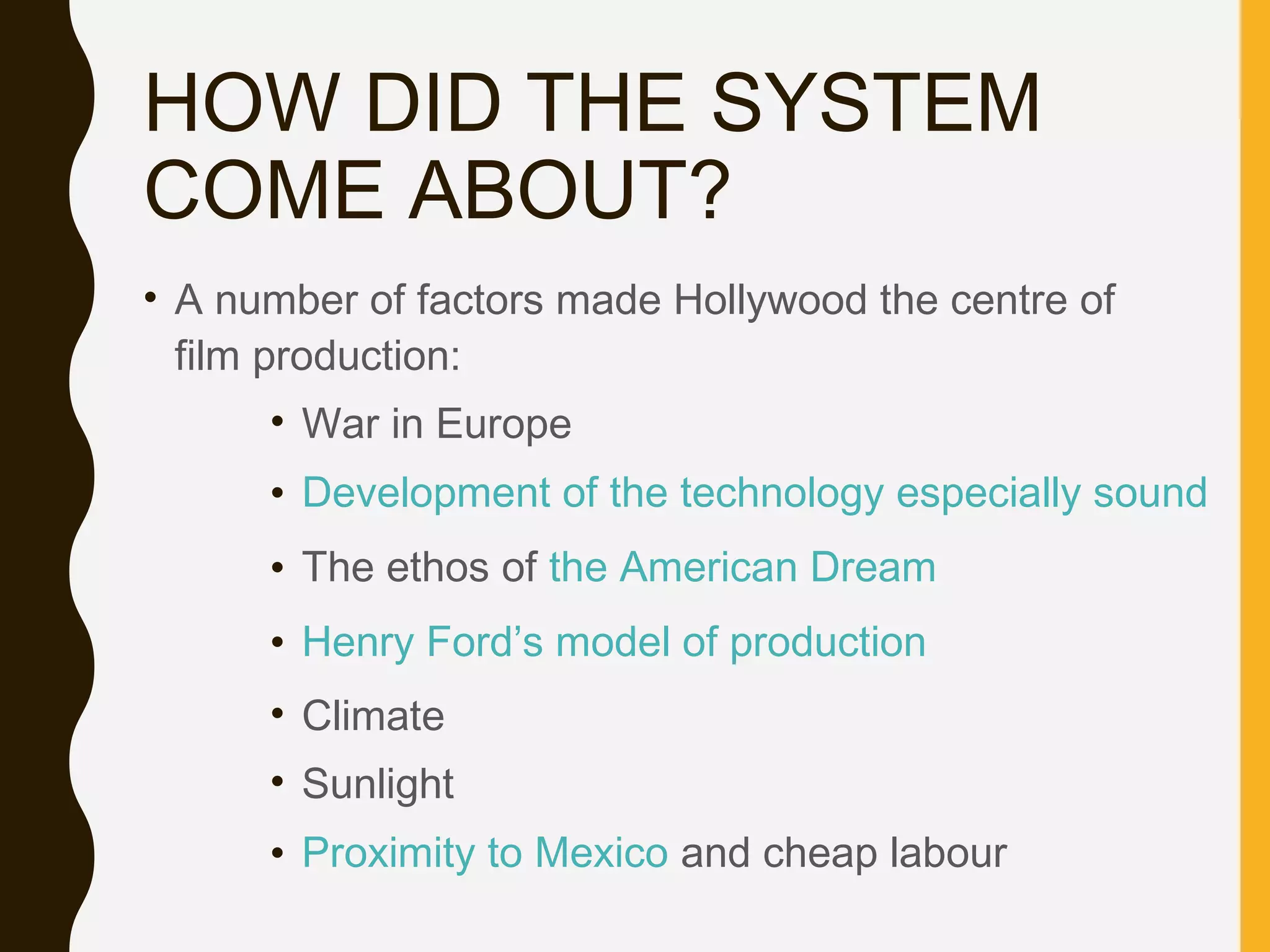 Studio system JTW version | PPT