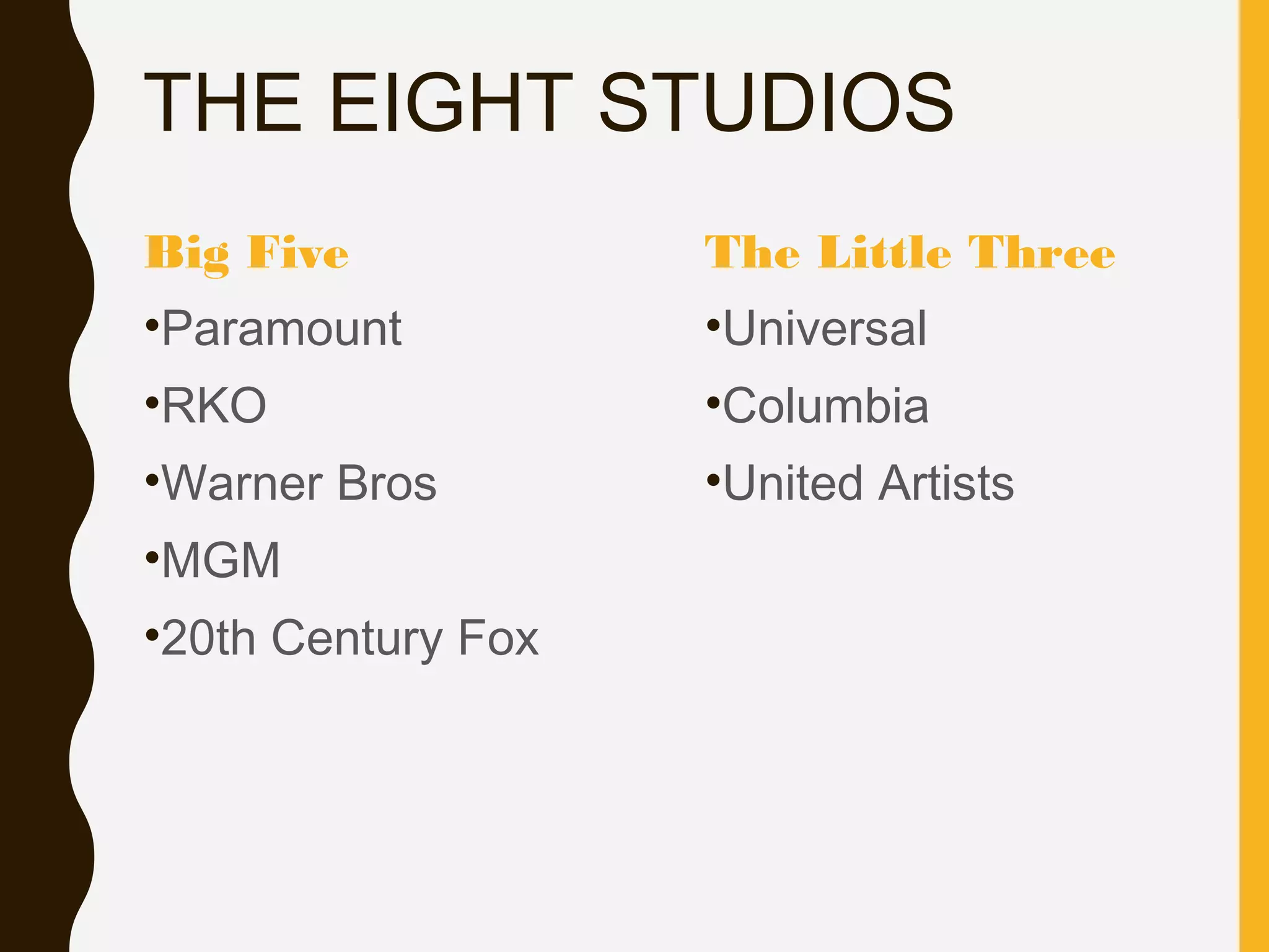 Studio system JTW version | PPT