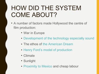 Studio system JTW version | PPT