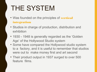 Studio system JTW version | PPT