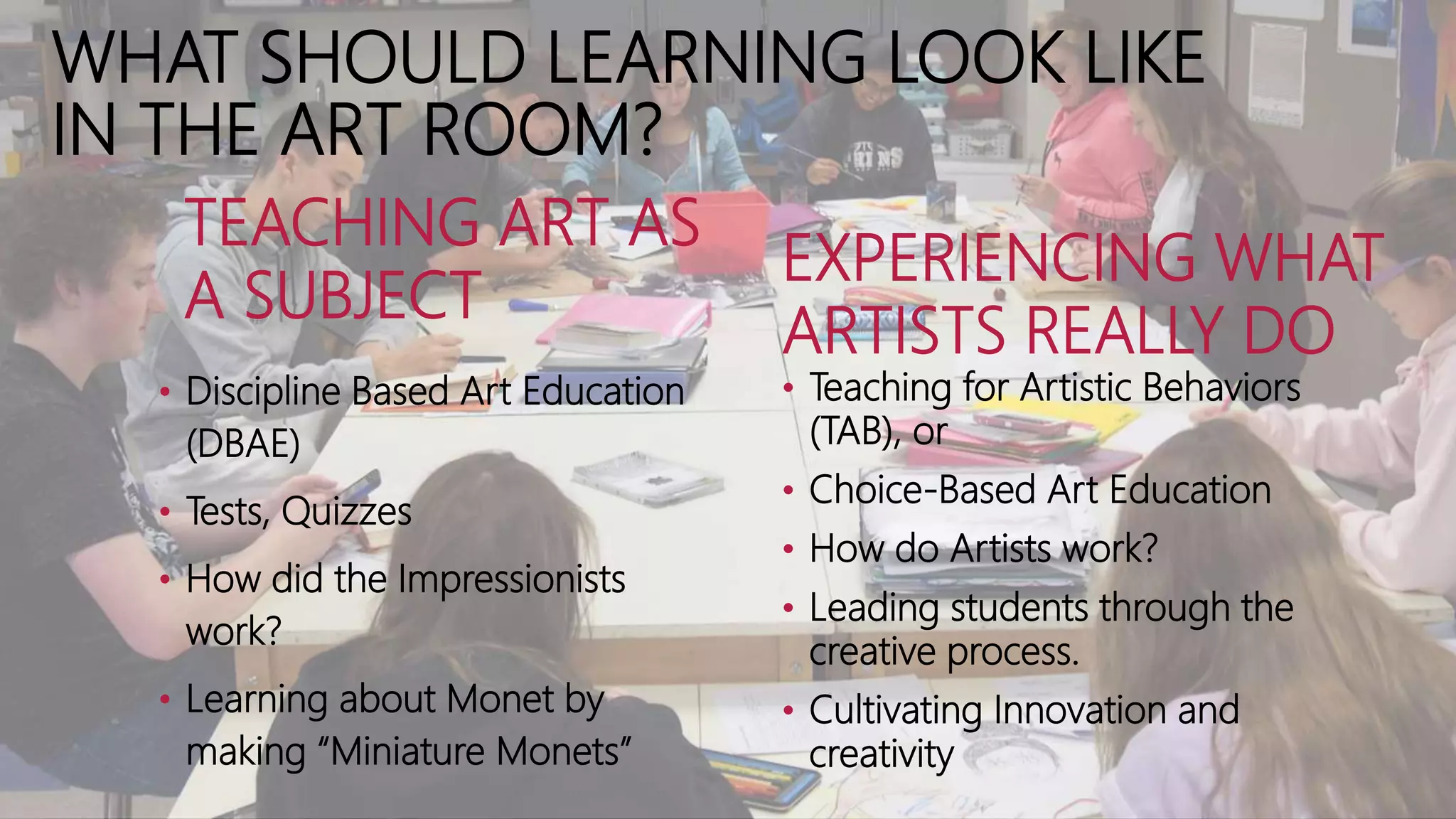 Studio thinking | PPT