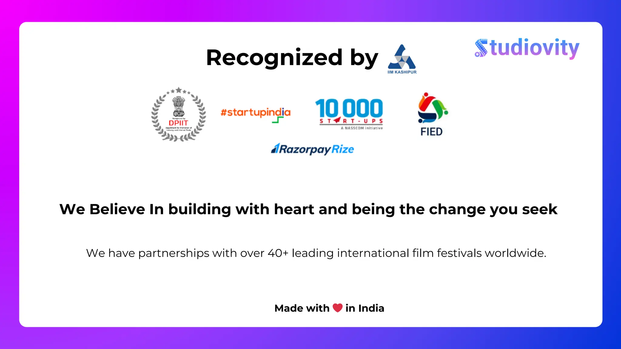 Studiovity film pre-production and screenwriting software | PPT