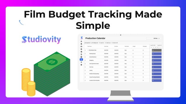 Studiovity film pre-production and screenwriting software | PPT