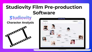 Studiovity film pre-production and screenwriting software | PPT