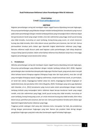 Studi Pelaksanaan Reklamasi Lahan Penambangan Nikel di Indonesia.pdf