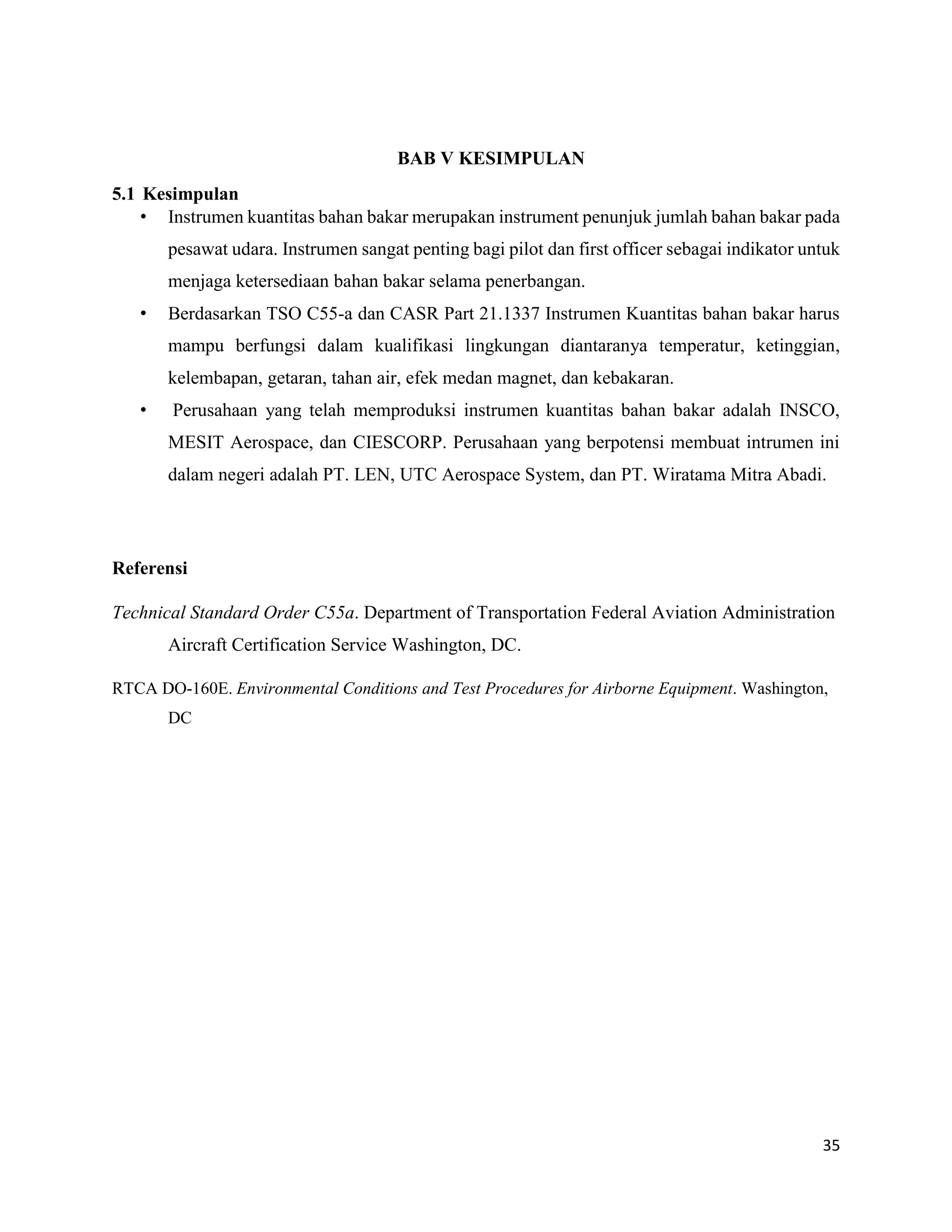 AE-4060 Studi sertifikasi instrumen analog kuantitas bahan bakar (fuel quantity gauges) final | PDF