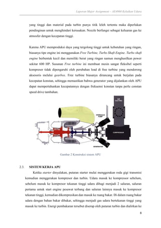 Studi sertifikasi perangkat tambahan daya (auxiliary power unit ...